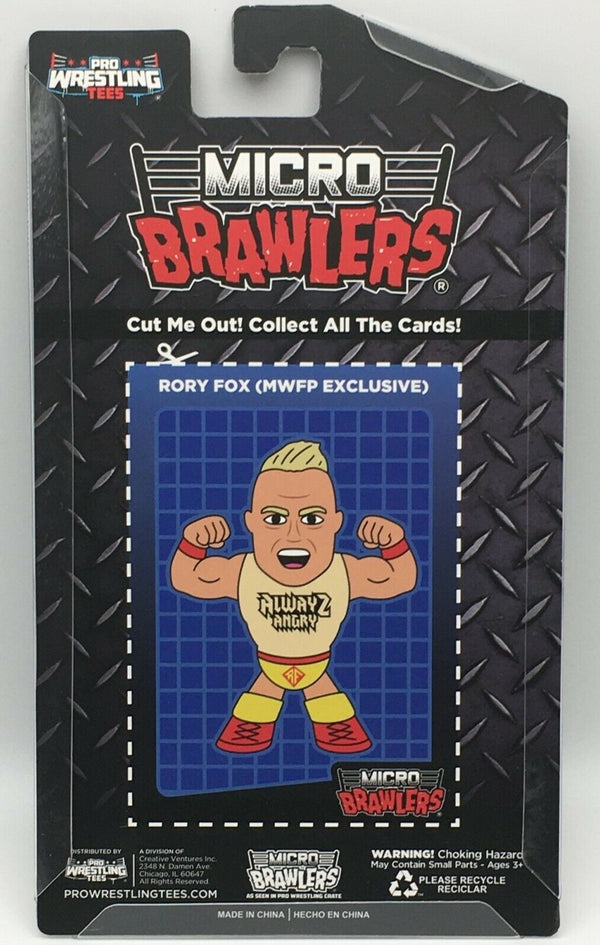 2021 MWFP Pro Wrestling Tees Micro Brawlers Rory Fox – Wrestling Figure ...