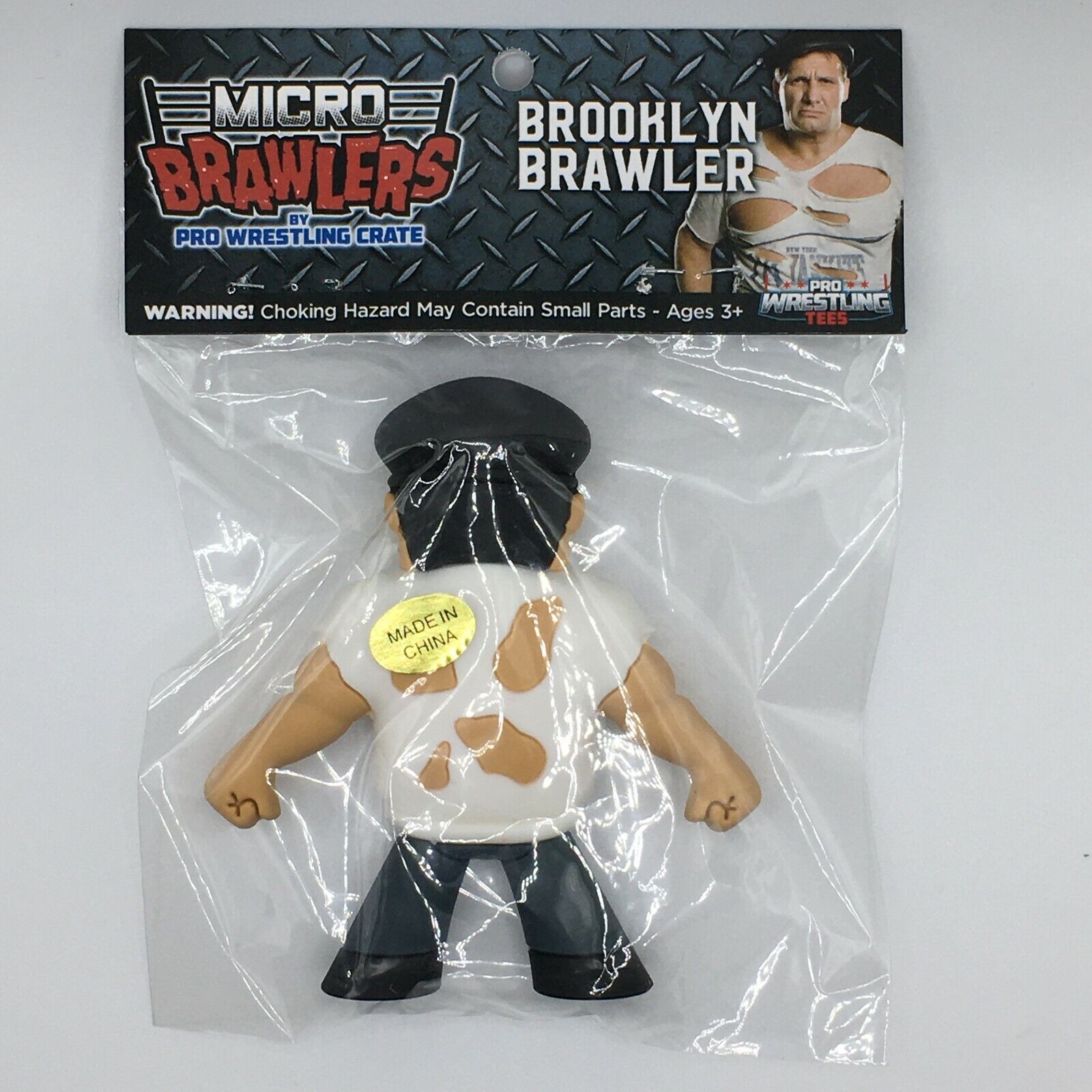 2018 Pro Wrestling Tees Micro Brawlers Series 1 Brooklyn Brawler ...