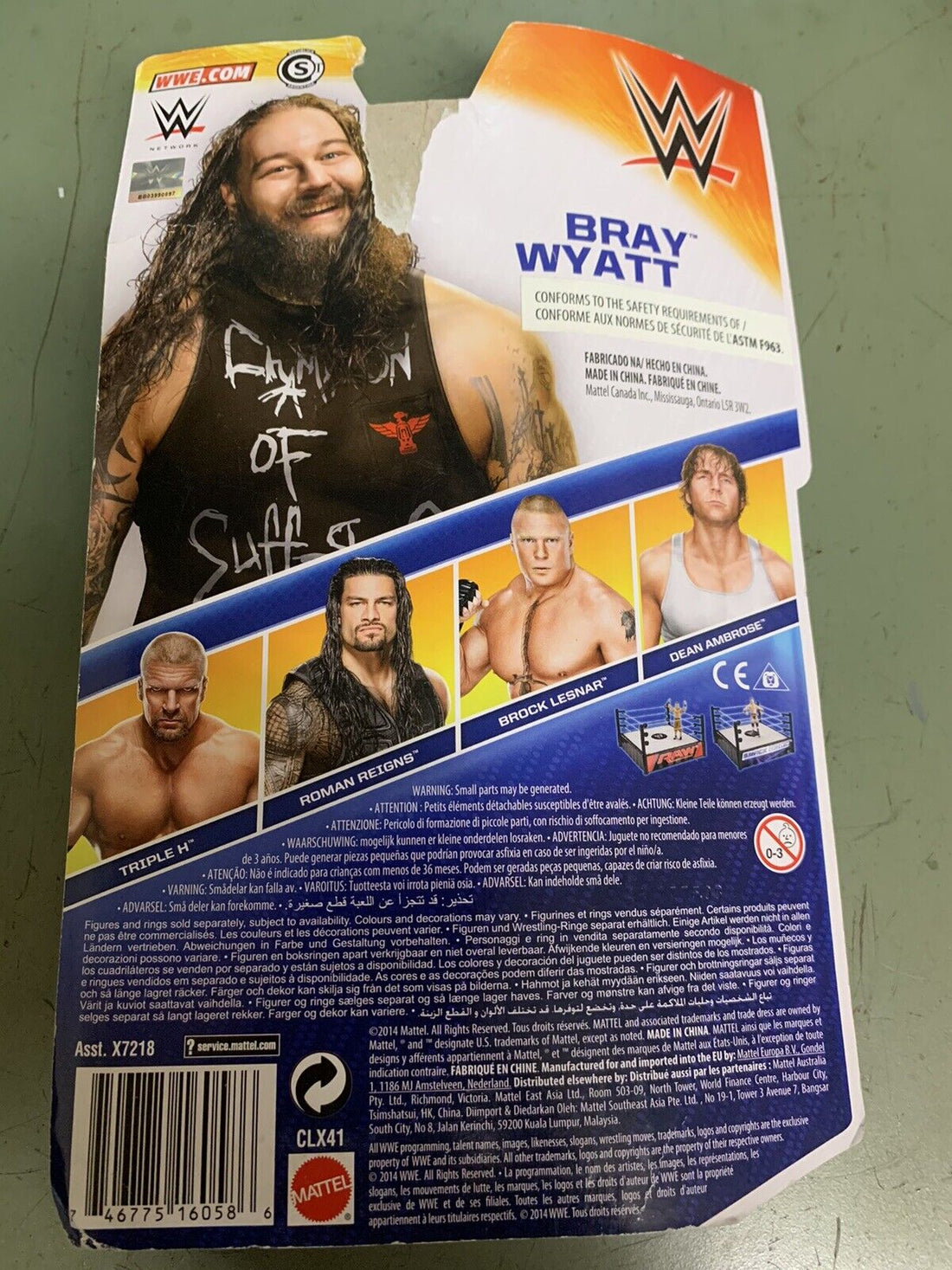 2014 WWE Mattel Basic Asst. X7218 Bray Wyatt – Wrestling Figure Database