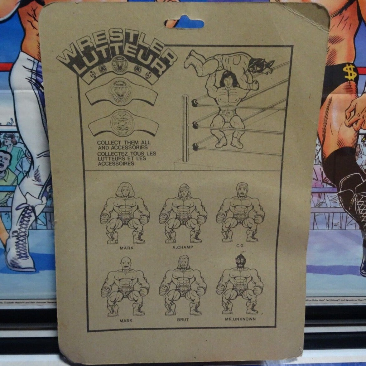 Wrestling Thumb Champions [Yellow Border] Bootleg/Knockoff 2-Pack ...
