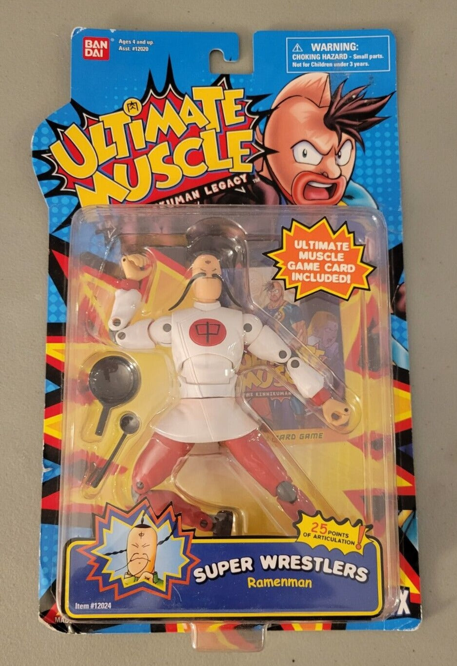 2002 Bandai Ultimate MUSCLE: The Kinnikuman Legacy Super Wrestlers Ram ...