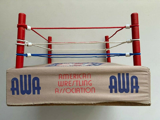 1985 AWA Remco Official All Star Wrestling Ring – Wrestling Figure Database