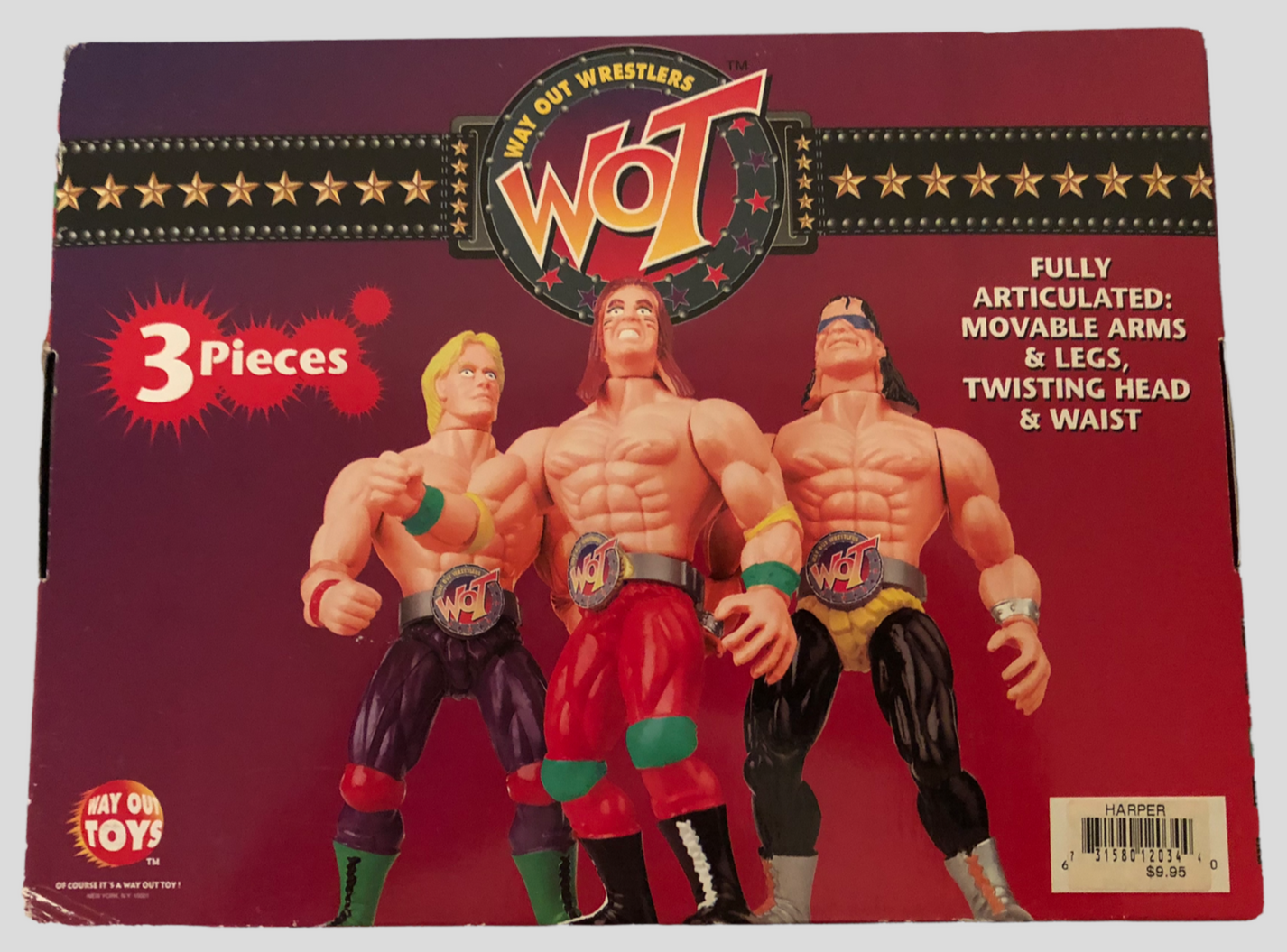 Way Out Toys Bootleg/Knockoff Way Out Wrestlers 3-Pack: Ric Flair, Ult ...