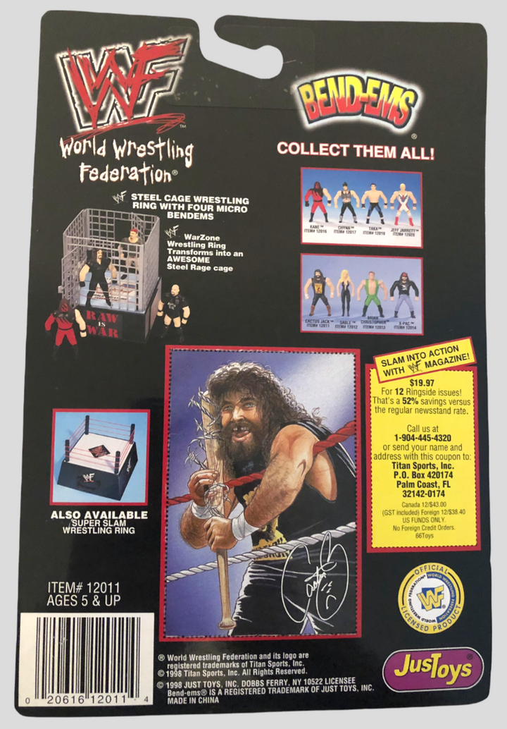 Just Toys WWF Bend-Ems, Micro Bend-Ems & Stretch-Ems – Page 3 – Wrestling Figure Database