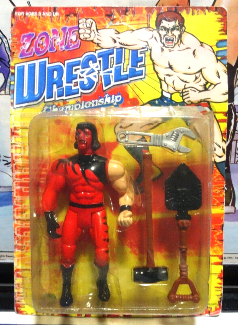 Zone Wrestle Championship Bootleg/Knockoff Wrestler [Kane] – Wrestling ...
