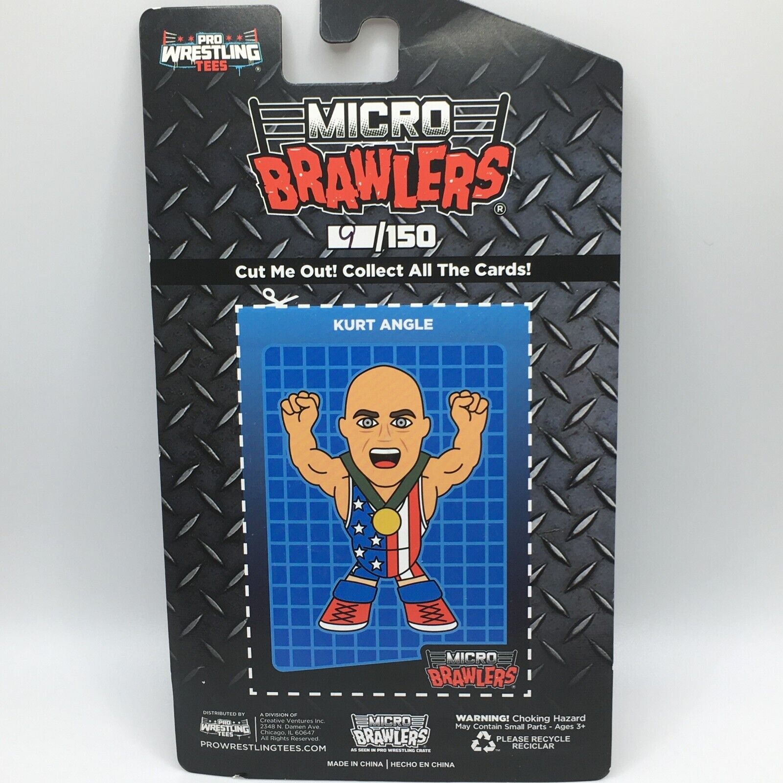 2020 Pro Wrestling Tees Micro Brawlers Limited Edition Kurt Angle ...