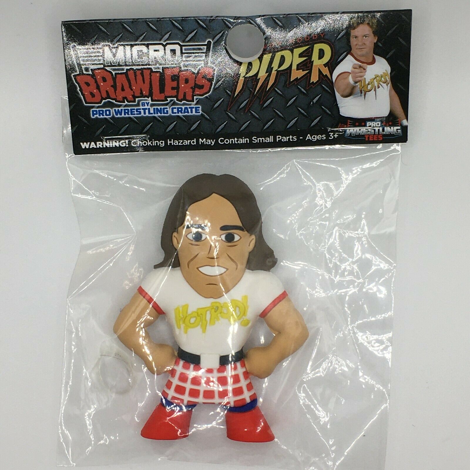 2018 Pro Wrestling Tees Micro Brawlers Series 1 Rowdy Roddy Piper ...