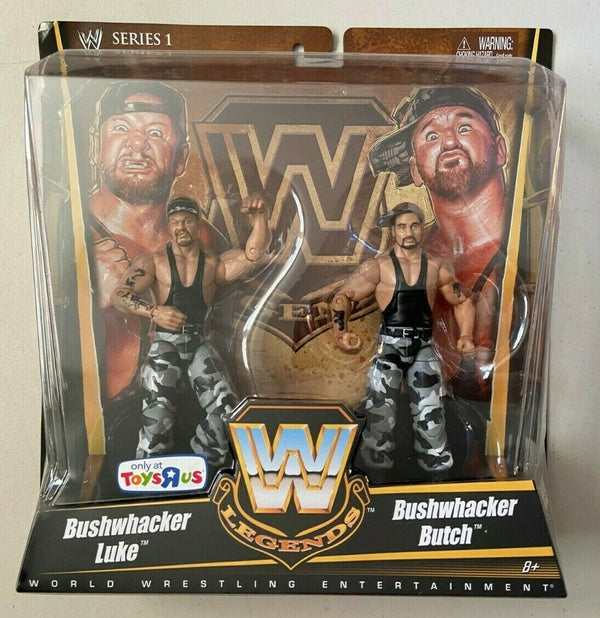 2010 WWE Mattel Elite Collection Legends Multipack: Bushwhacker Butch ...