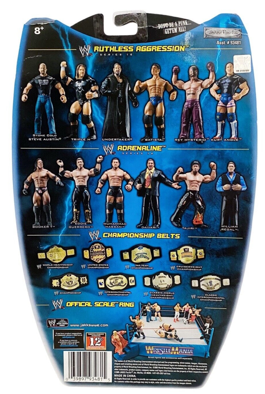 Jakks Pacific WWE Ruthless Aggression Mainline – Page 4 – Wrestling ...
