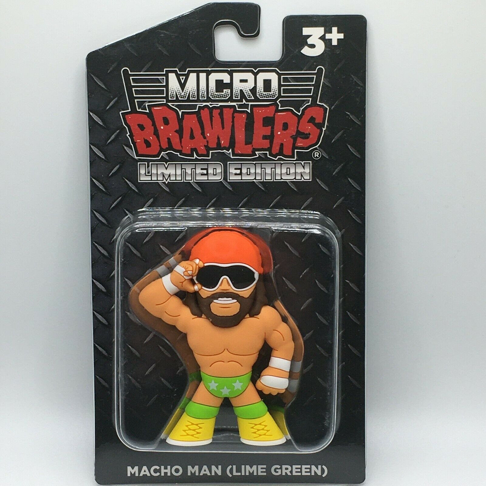 2021 Pro Wrestling Tees Micro Brawlers Limited Edition Macho Man [Lime ...