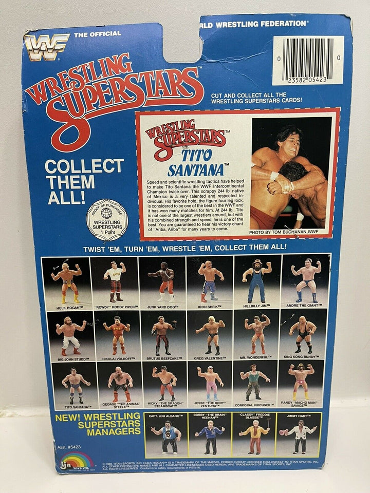 All Tito Santana Wrestling Action Figures – Wrestling Figure Database
