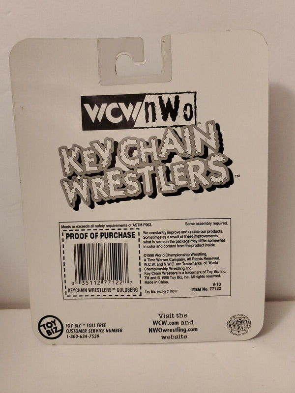 1998 WCW Toy Biz Keychain Wrestlers Goldberg – Wrestling Figure Database