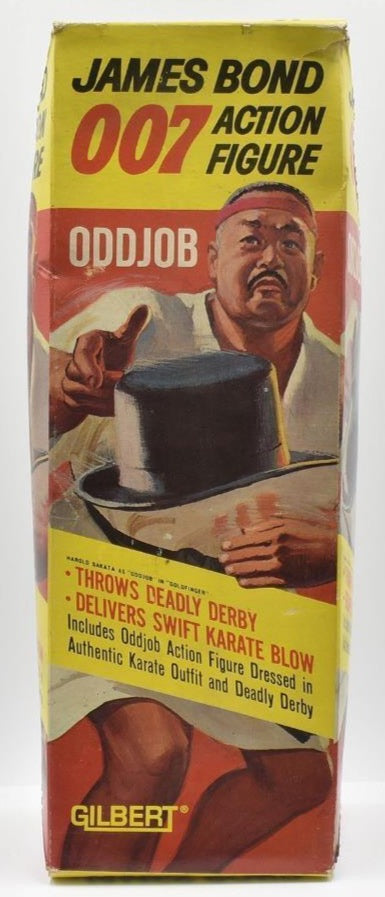 1965 A. C. Gilbert Co. James Bond: 007 Action Figure 10" Oddjob [Red B ...