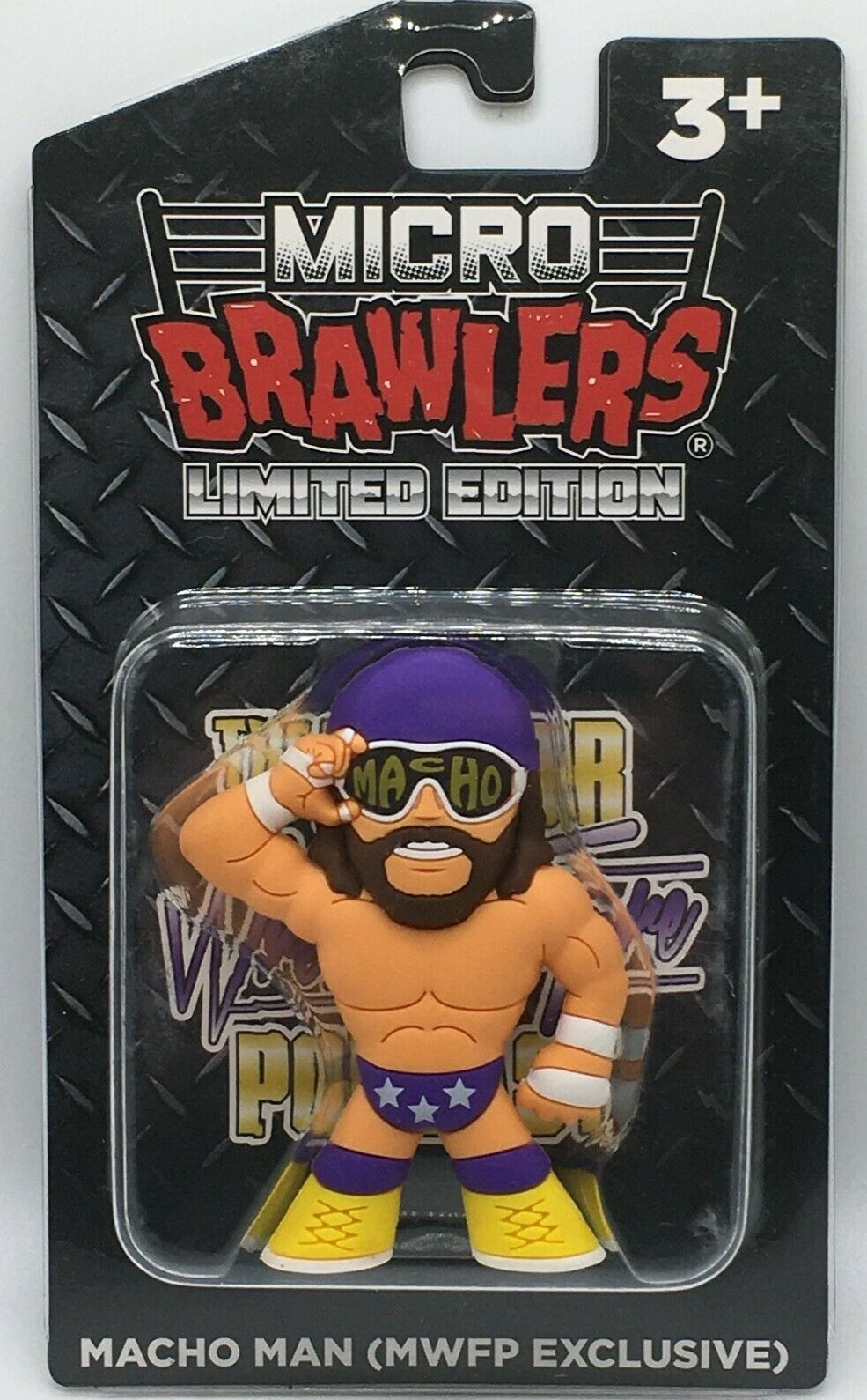 2021 MWFP Pro Wrestling Tees Micro Brawlers Macho Man [Exclusive ...