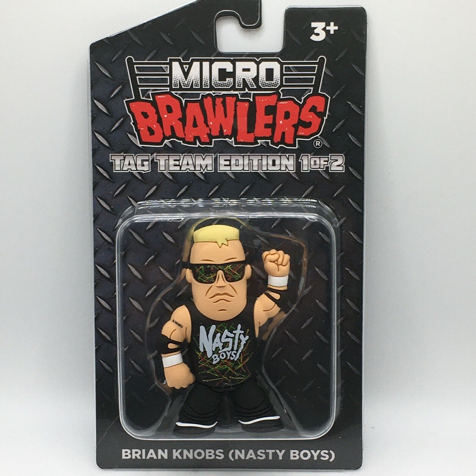 2021 Pro Wrestling Tees Micro Brawlers Limited Edition Brian Knobs [Na ...