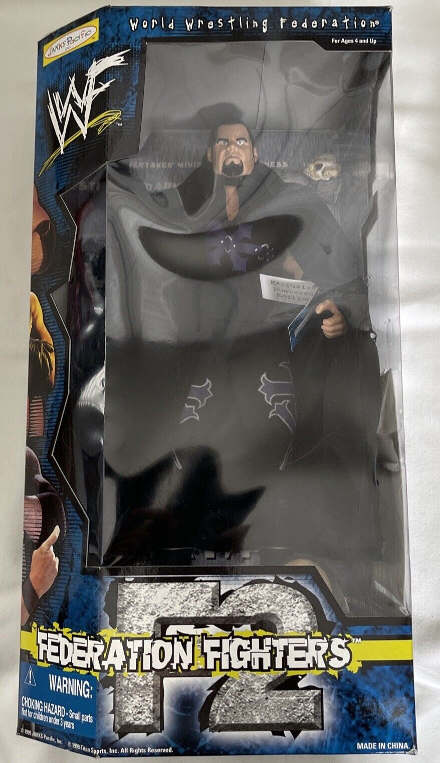 1999 WWF Jakks Pacific 12" Federation Fighters Limited Edition Series ...