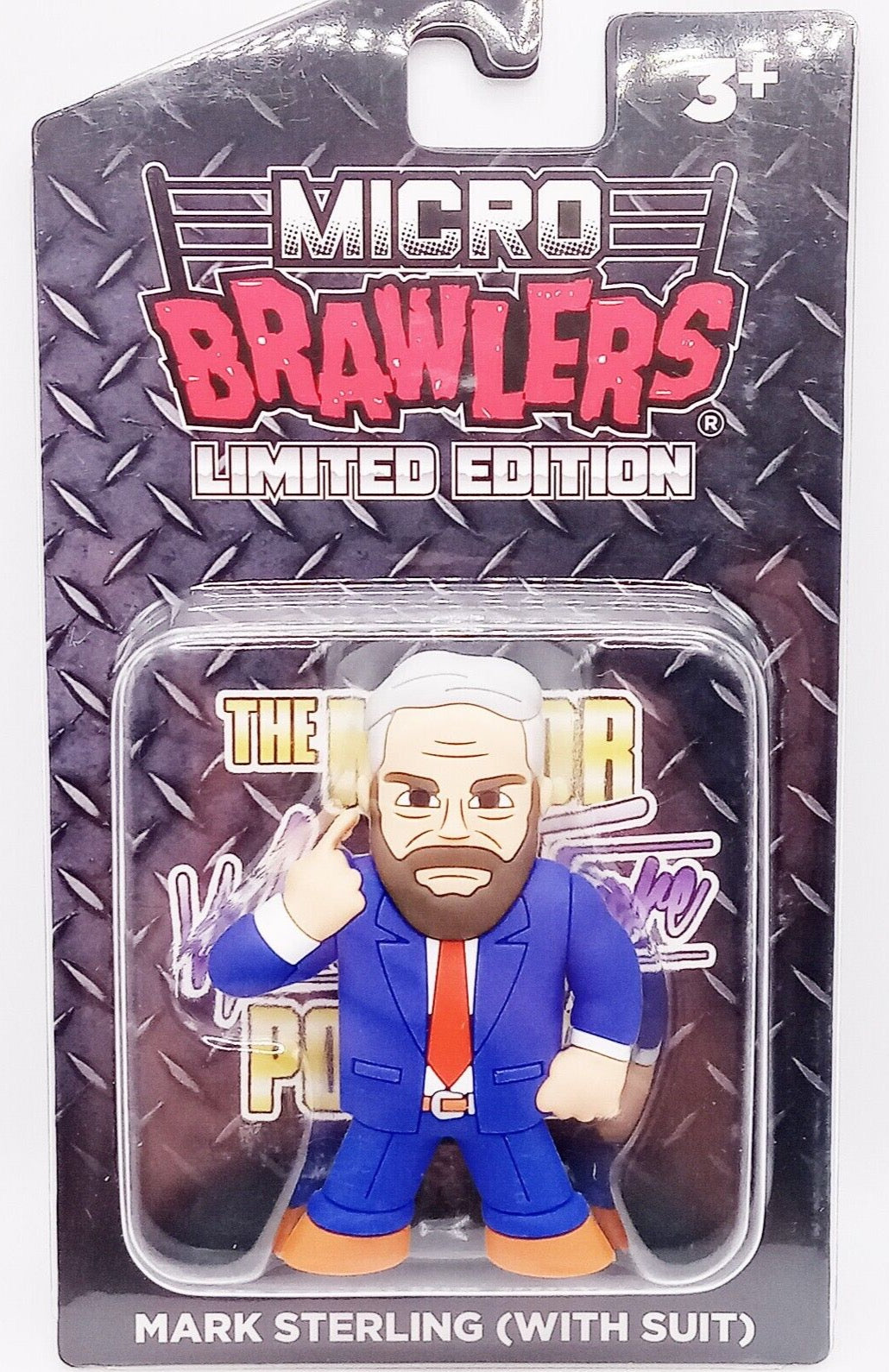 2021 Major Wrestling Figure Podcast Micro Brawlers Mark Sterling [With ...