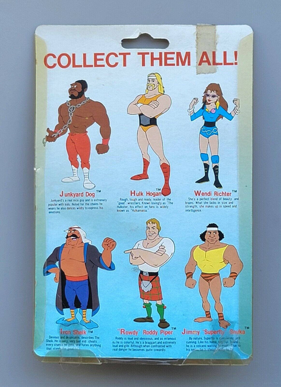 Winston Toys WWF Hulk Hogan's Rock 'n' Wrestling Collectable Erasers ...