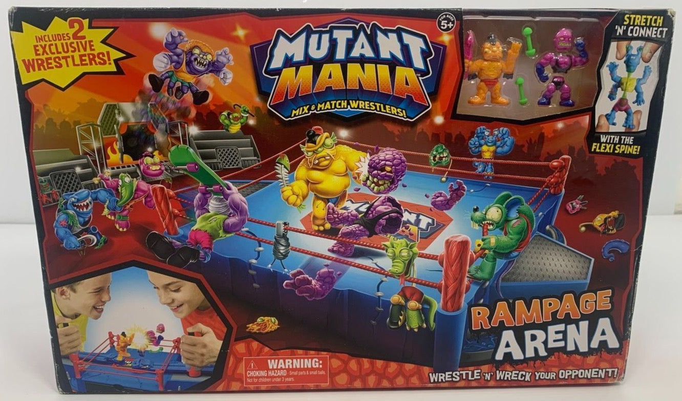 2014 Moose Toys Mutant Mania Mix & Match Wrestlers Rampage Arena ...