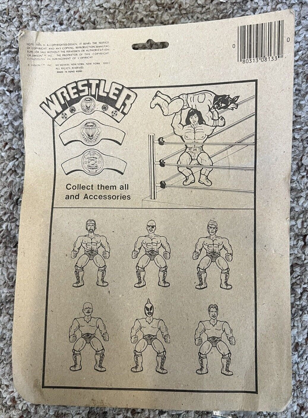 Emson Bootleg/Knockoff IWA Thumb Champs Wrestlers – Wrestling Figure ...