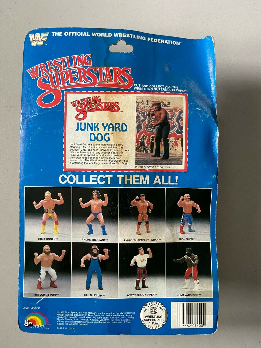 LJN WWF Wrestling Superstars, Thumb Wrestlers & Stretch Wrestlers ...