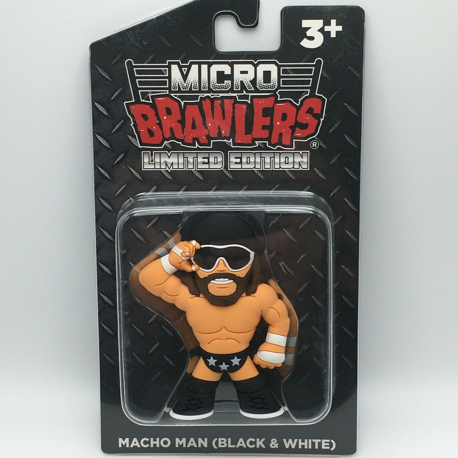 2021 Pro Wrestling Tees Micro Brawlers Limited Edition Macho Man [Blac ...