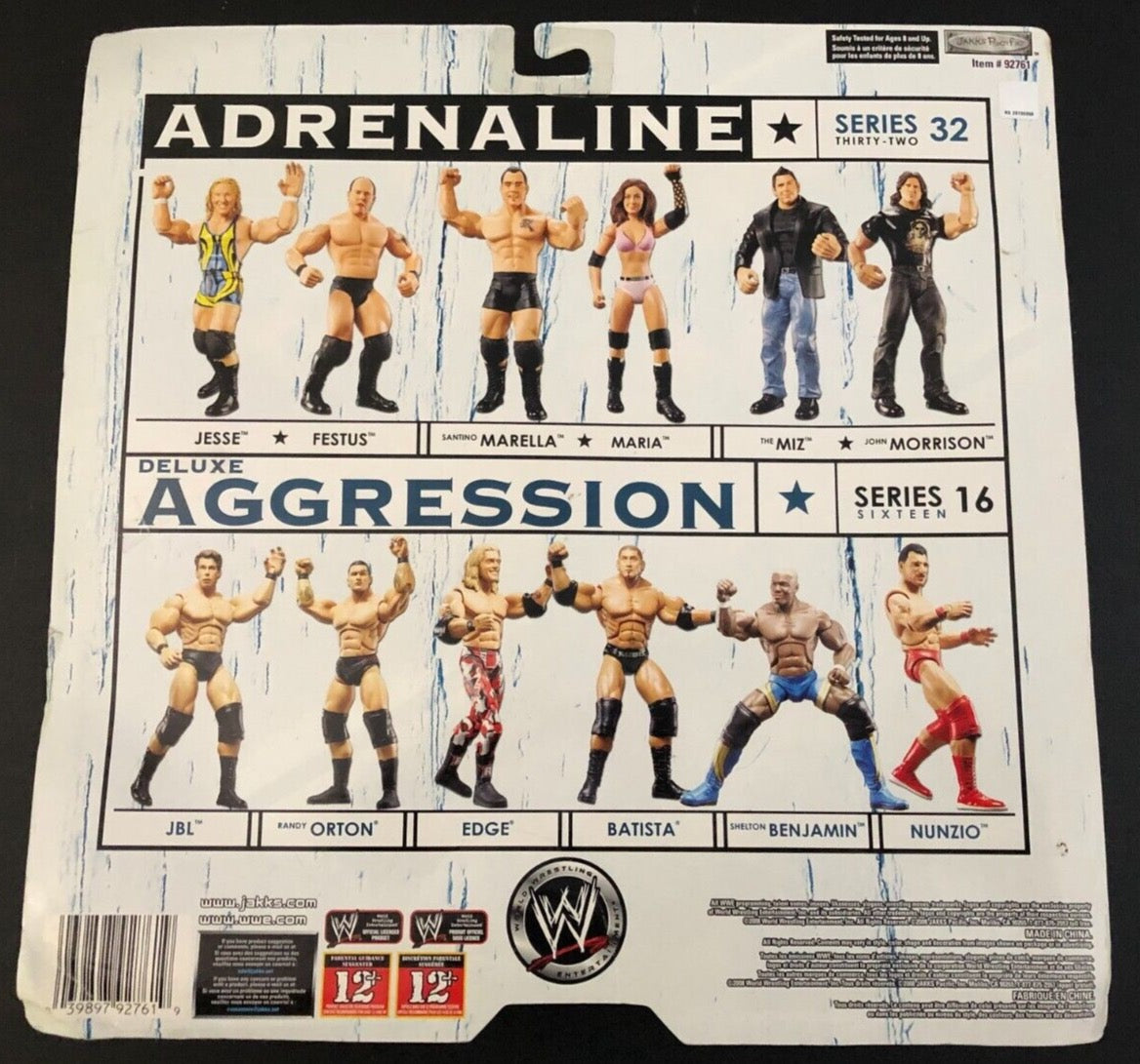 2008 WWE Jakks Pacific Adrenaline Series 32 Jesse & Festus – Wrestling ...