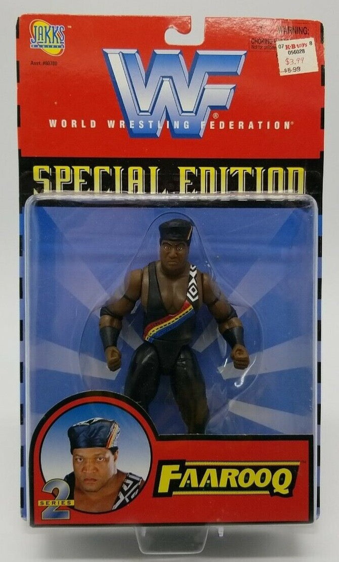 1998 WWF Jakks Pacific Special Edition Series 2 Faarooq [Exclusive ...