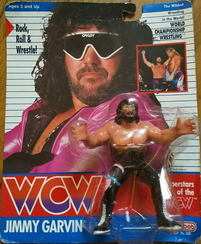 1991 WCW Galoob UK Exclusive Jimmy Garvin – Wrestling Figure Database