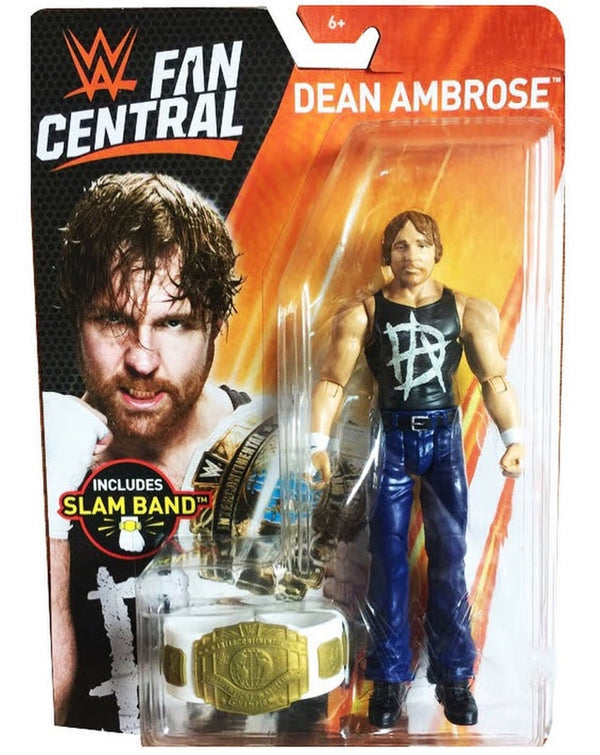 2018 WWE Mattel Basic Fan Central Series 2 Dean Ambrose [Exclusive ...