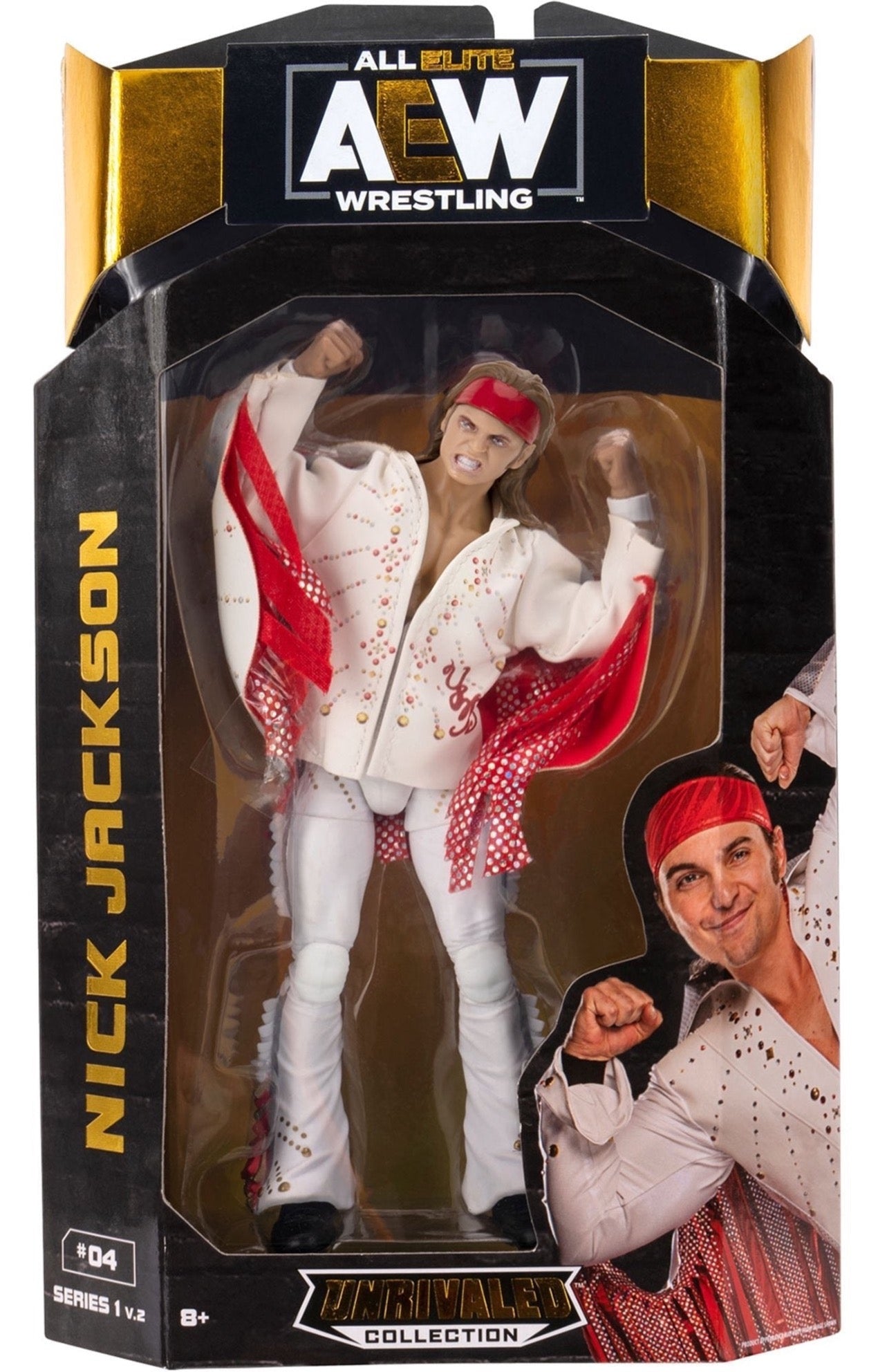 2021 AEW Jazwares Unrivaled Collection Series 1B #04 Nick Jackson ...