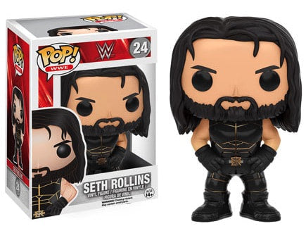 2017 WWE Funko POP! Vinyls 24 Seth Rollins [With Black Gear ...