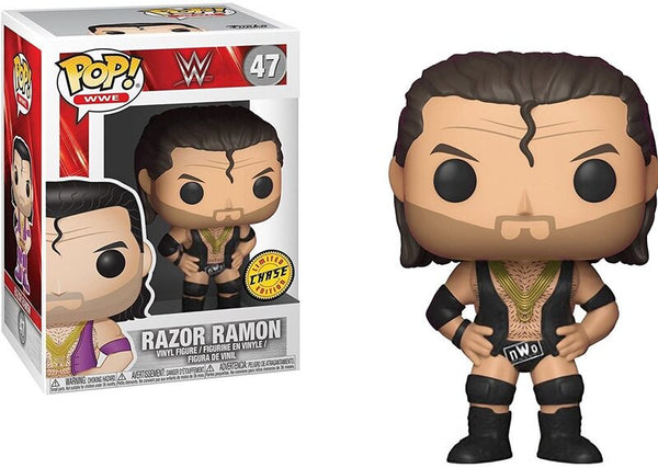 2018 WWE Funko POP! Vinyls 47 Razor Ramon [Chase] – Wrestling Figure ...