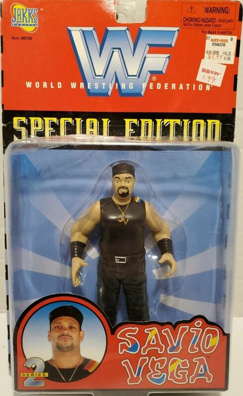 1998 WWF Jakks Pacific Special Edition Series 2 Savio Vega [Exclusive ...