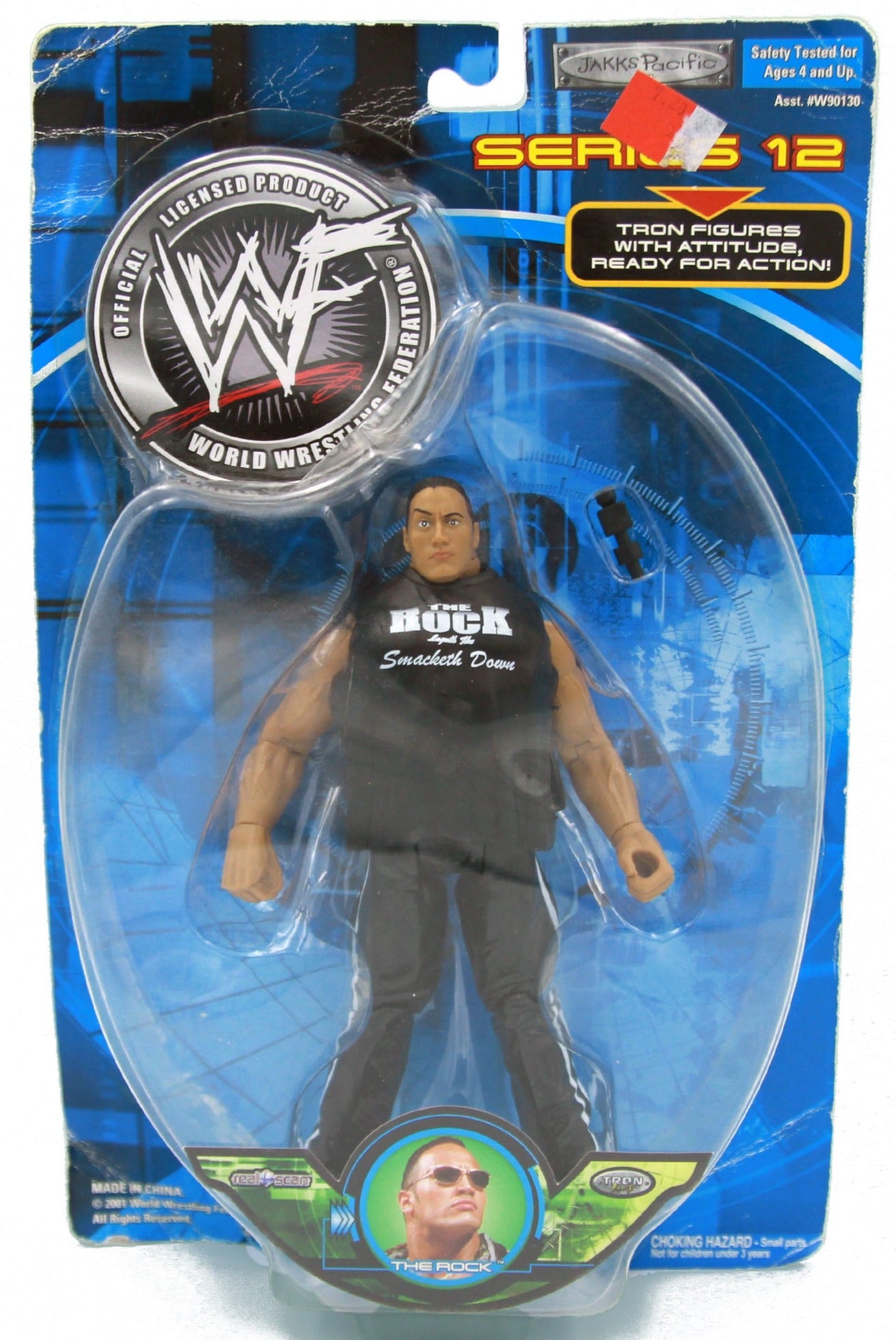 2001 WWF Jakks Pacific Titantron Live Series 12 The Rock – Wrestling ...