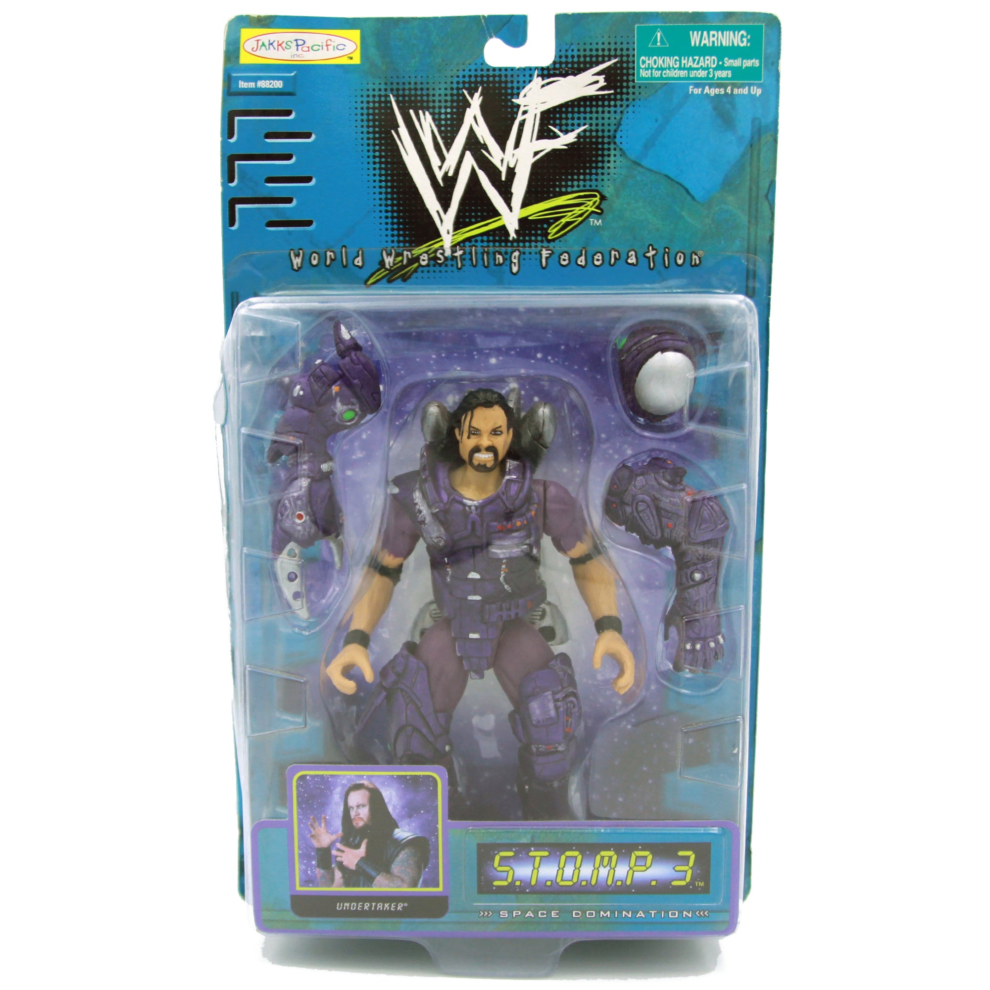 1998 WWF Jakks Pacific S.T.O.M.P. Series 3 Undertaker – Wrestling ...