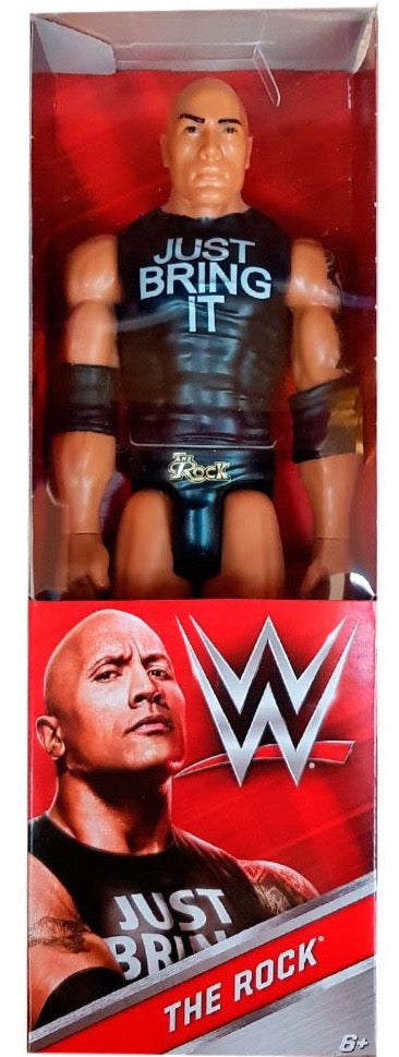 2017 WWE Mattel 12" [Unbranded] The Rock [With Shirt] – Wrestling Figure Database