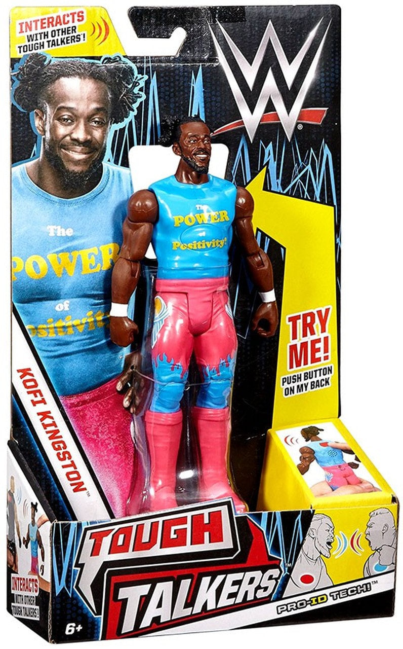 2017 WWE Mattel Tough Talkers Series 2 Kofi Kingston – Wrestling Figure ...