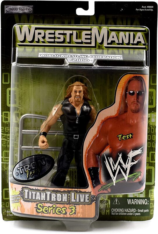1999 WWF Jakks Pacific Titantron Live Series 3 Test – Wrestling Figure ...