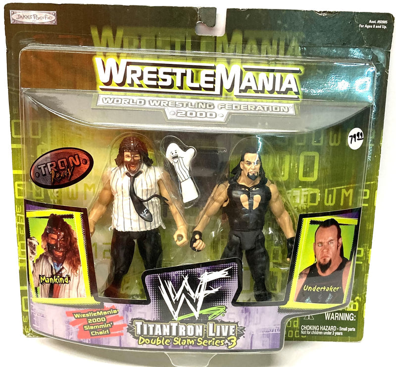 2000 WWF Jakks Pacific Titantron Live Double Slam Series 3: Mankind ...