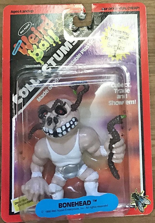 1986 Mel Appel Unofficial Weird Ball Collectums Bonehead – Wrestling ...