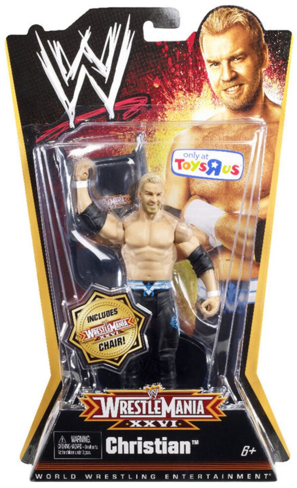 2010 WWE Mattel Basic WrestleMania XXVI Christian [Exclusive ...