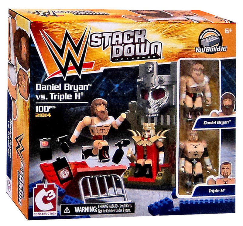 2015 WWE Bridge Direct StackDown Series 3 Daniel Bryan vs. Triple H – Wrestling Figure Database