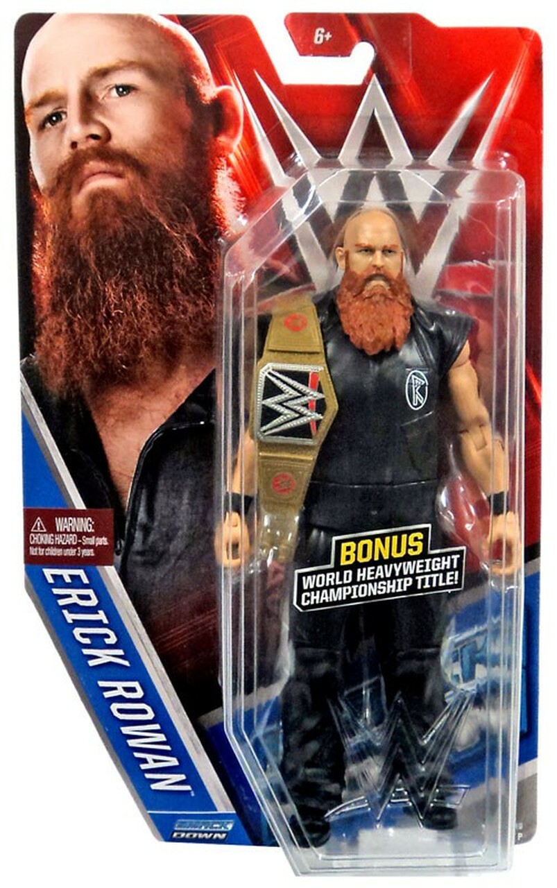 2015 WWE Mattel Basic Series 57 Erick Rowan [Chase] – Wrestling Figure ...