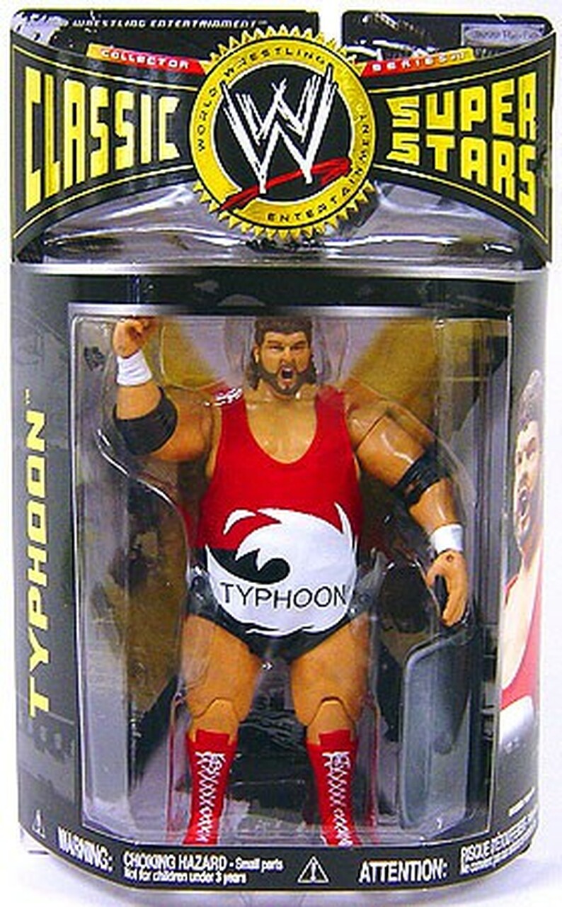 2008 WWE Jakks Pacific Classic Superstars Series 17 Typhoon – Wrestling ...